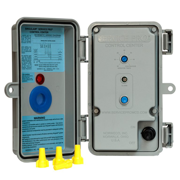 Norweco 210P Control Center (Control Box with Insert) | Rex Vault ...