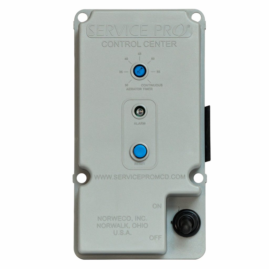 Norweco 210P Control Center (Control Box with Insert) | Rex Vault ...