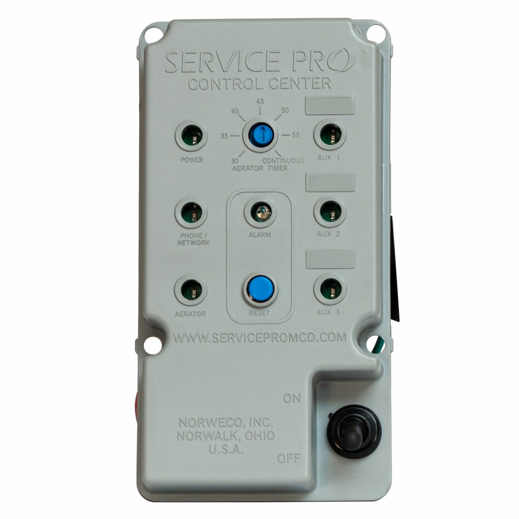 Norweco 210P Control Center (Control Box with Insert) | Rex Vault ...
